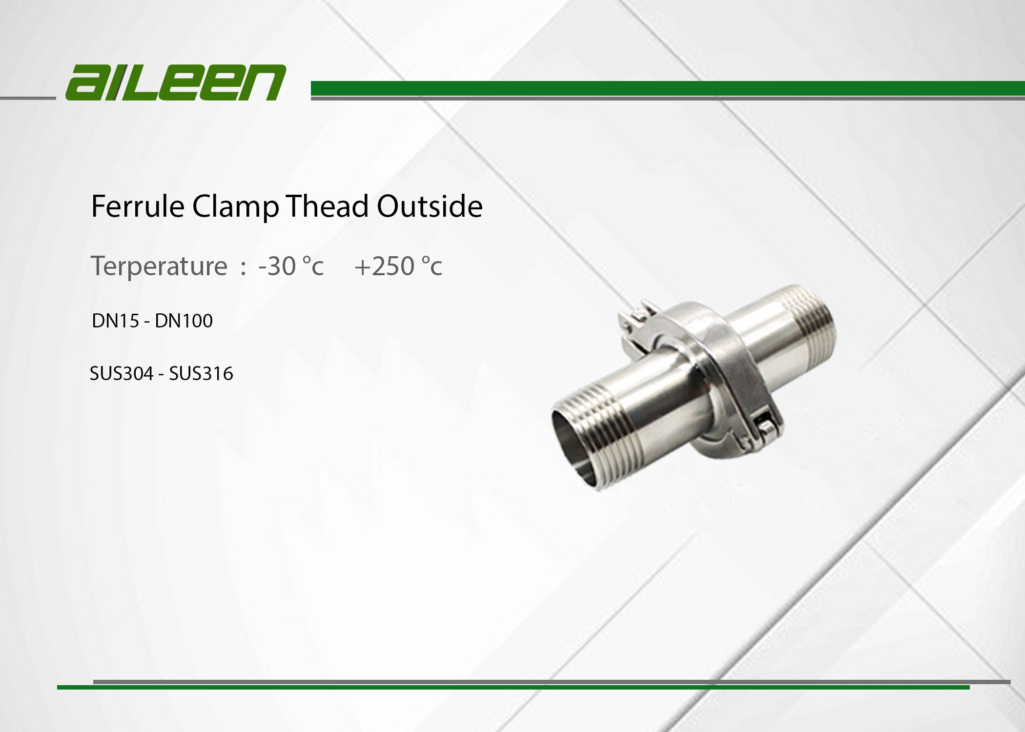 Ferrule Clamp Thead Outside
